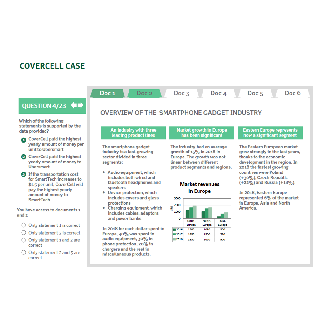 BCG Potential Test/Online Case Practice | PrepLounge.com