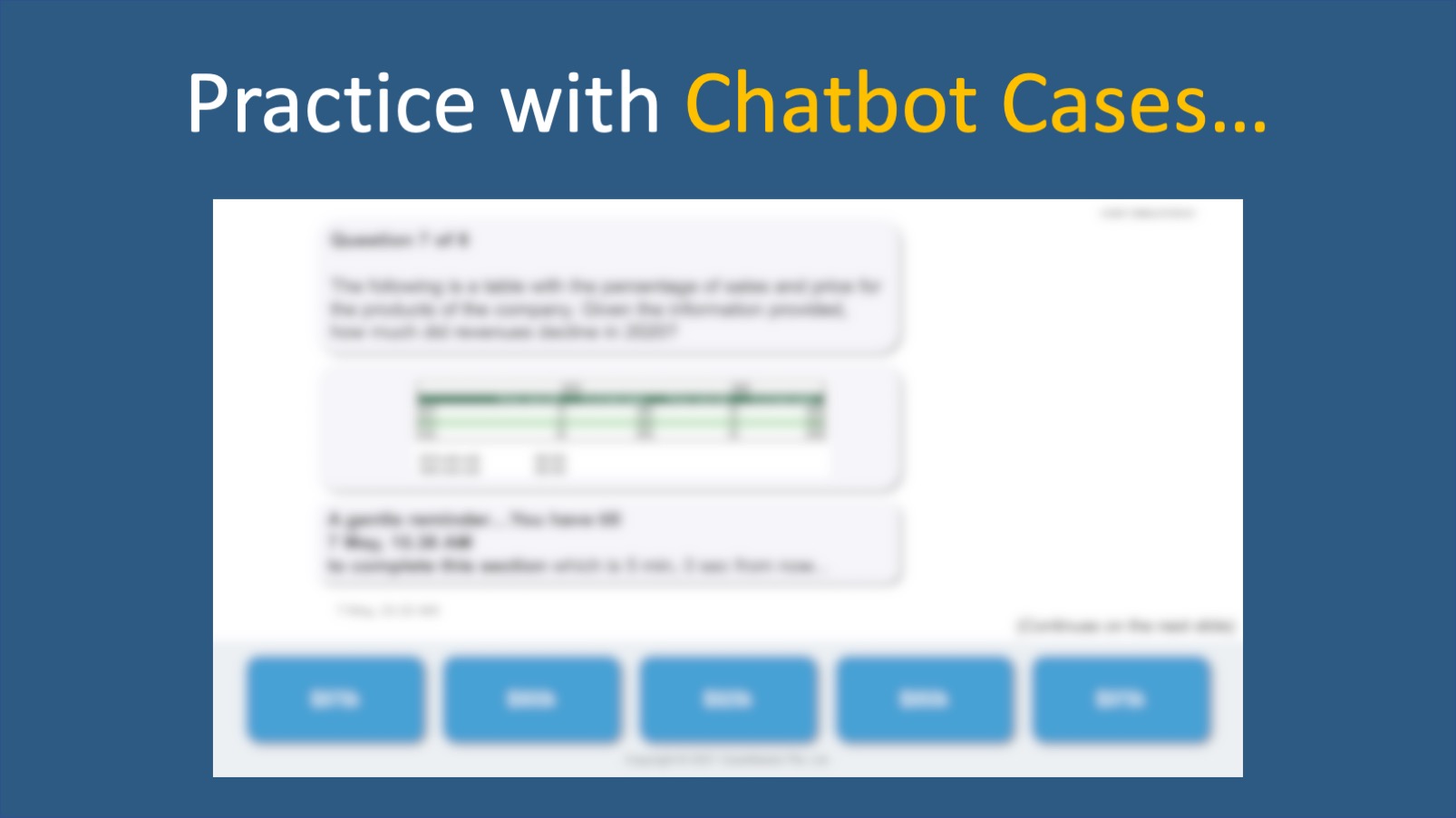 BCG Online Case Combo: Software Simulation| PrepLounge.com